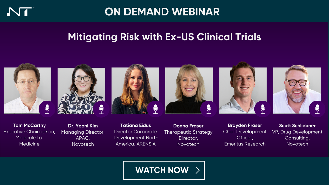 Mitigating Risk with Ex-US Clinical Trials | Novotech CRO